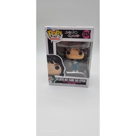 Funko | Toys | Funko Pop Tv Netflix Squid Game 224 Kang Saebyeok Player ...